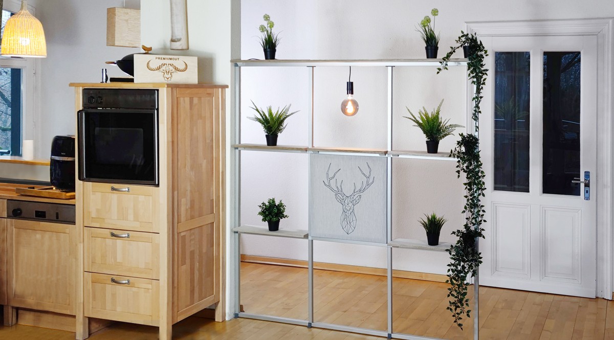 Raumteiler DIY Bauanleitung - Mein-Raumteiler.de